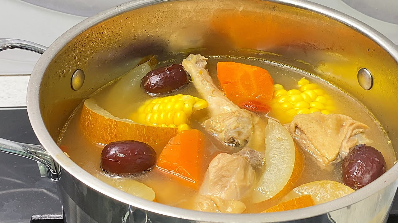 Easy Old Cucumber Soup Recipe l Resepi Sup Timun Tua Yang Berkhasiat l ...