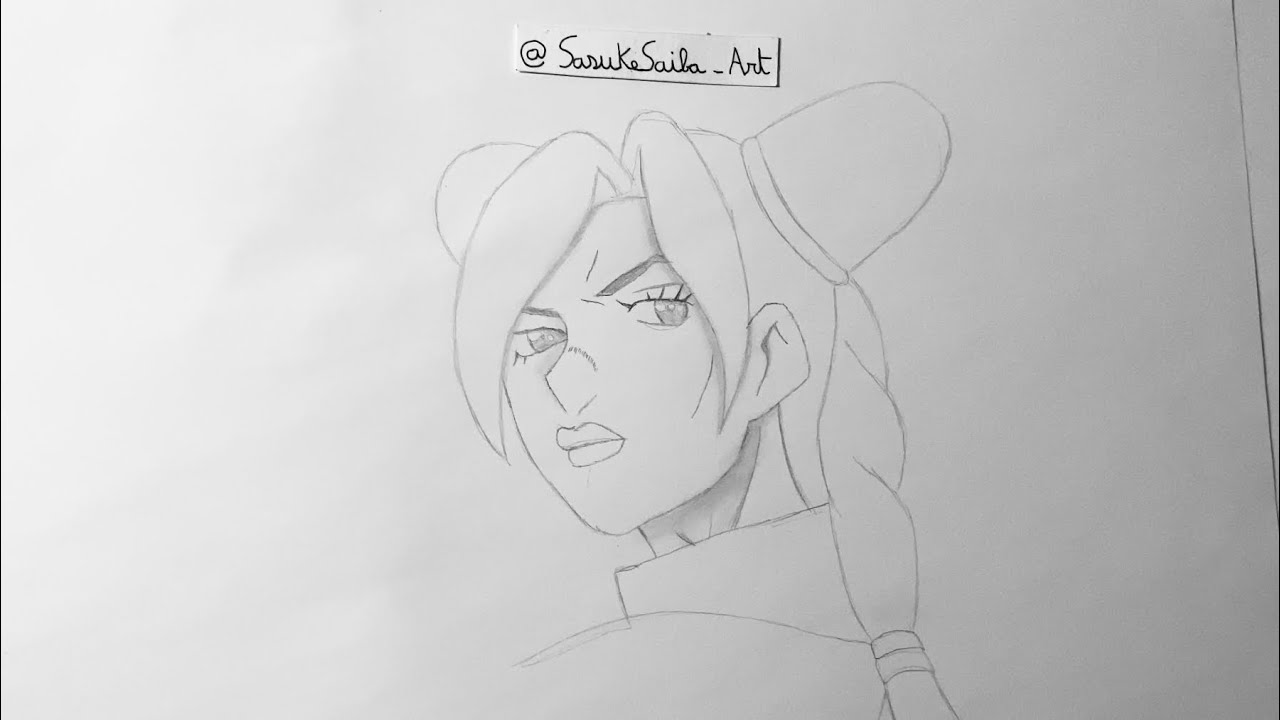 How to draw Jolyne Kujo from Jojo Bizarre Adventure Stone Ocean for ...