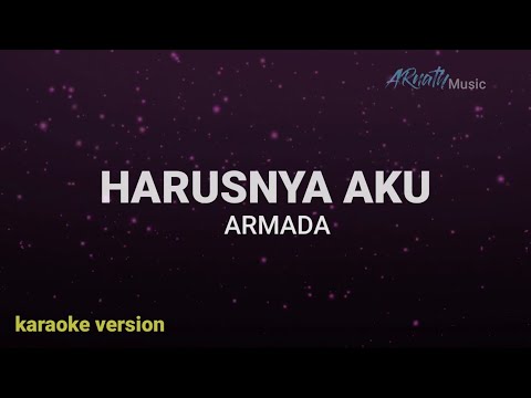 ARMADA - HARUSNYA AKU ( Reggae cover by Gita trilia ) KARAOKE HD