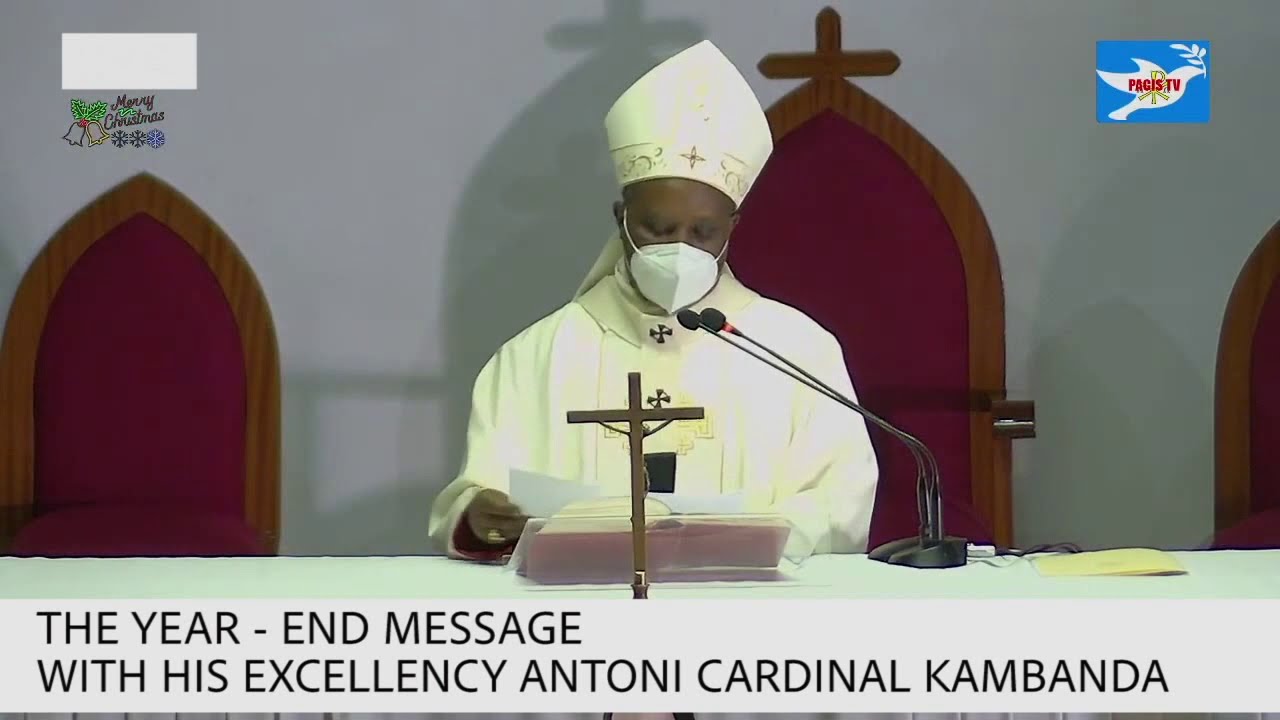 ANTONY CARDINAL'S YEAR-END MESSAGE TO CHRISTIANS. - YouTube