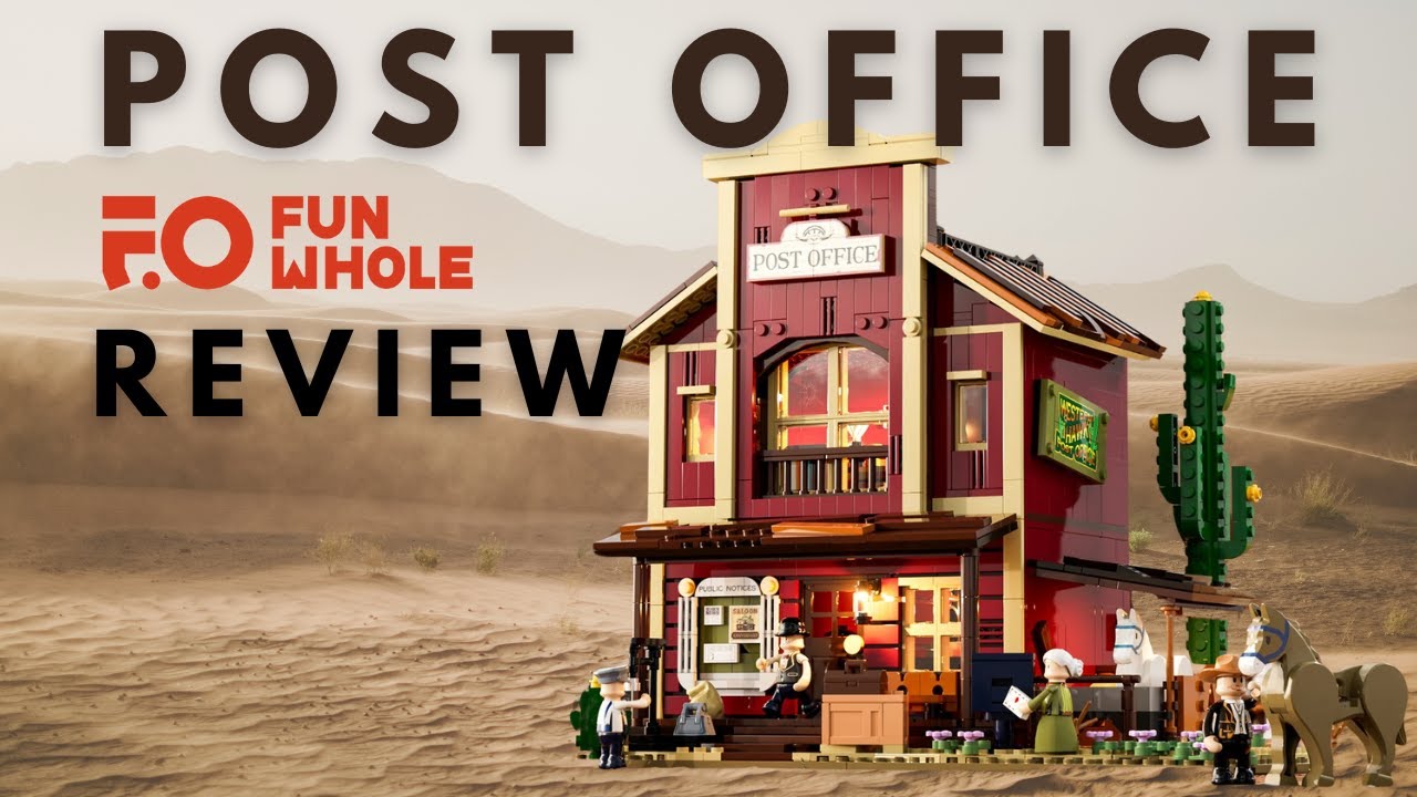 Western Post Office Full Review--New FunWhole Set Review! - YouTube