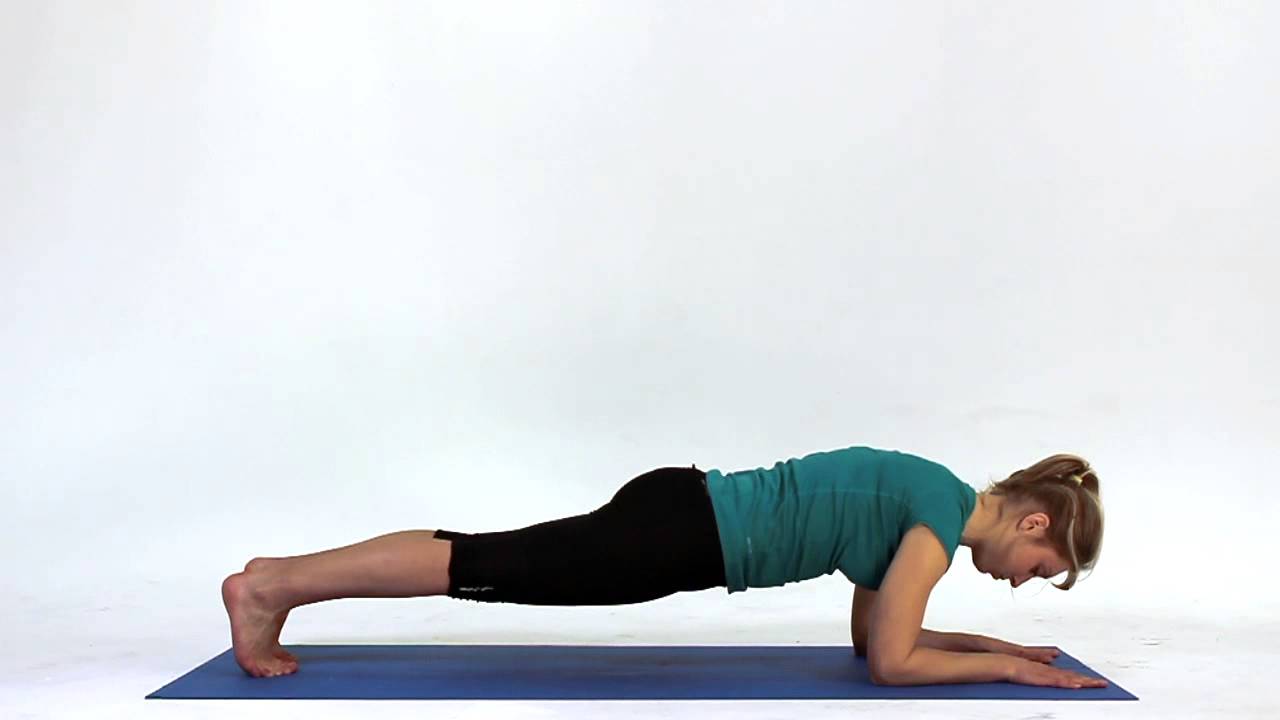 Front Plank Hold (30s) - YouTube