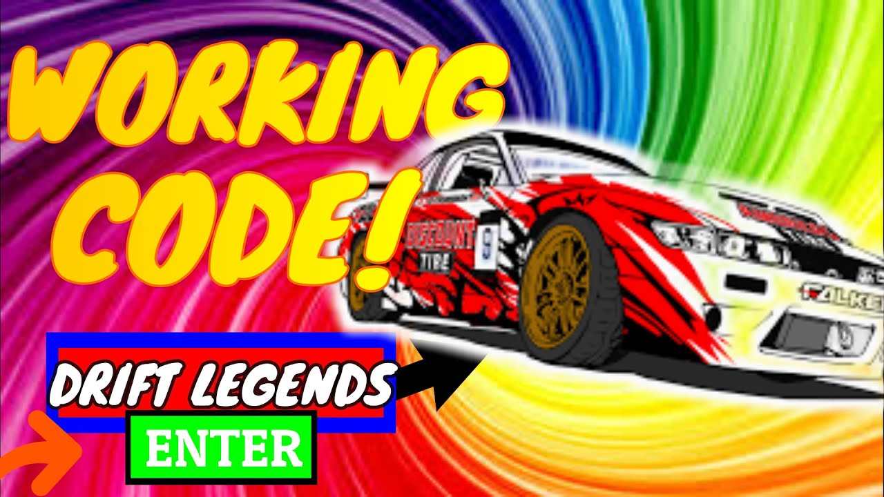 ALL Working Code🚗 Drift Legends 🚗May 2020 - YouTube