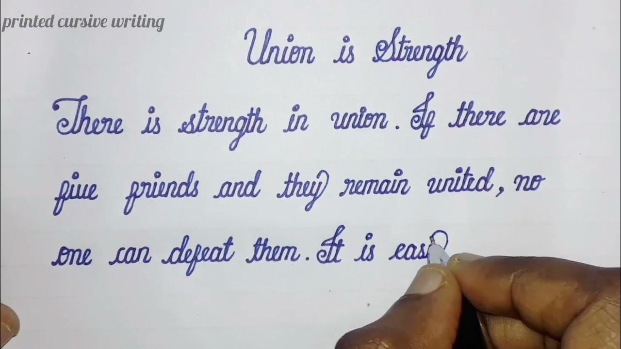 cursive handwriting practice for beginners | how to write cursive ...