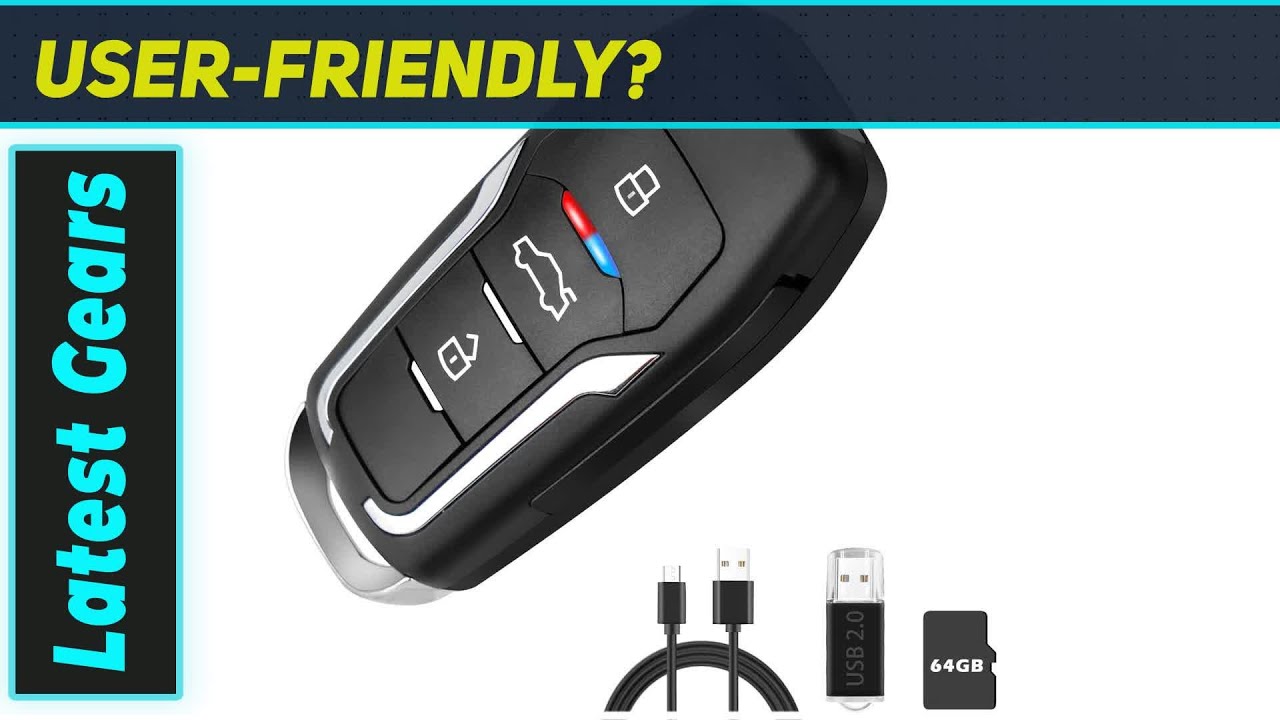 Best Hidden Camera Car Key for Discreet Recording - YouTube