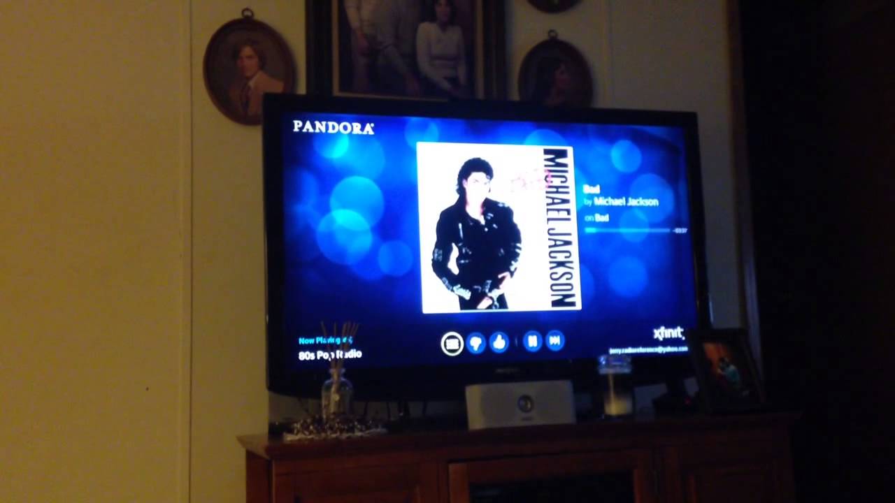 Xfinity X1 HD DVR Pandora Radio Account - YouTube
