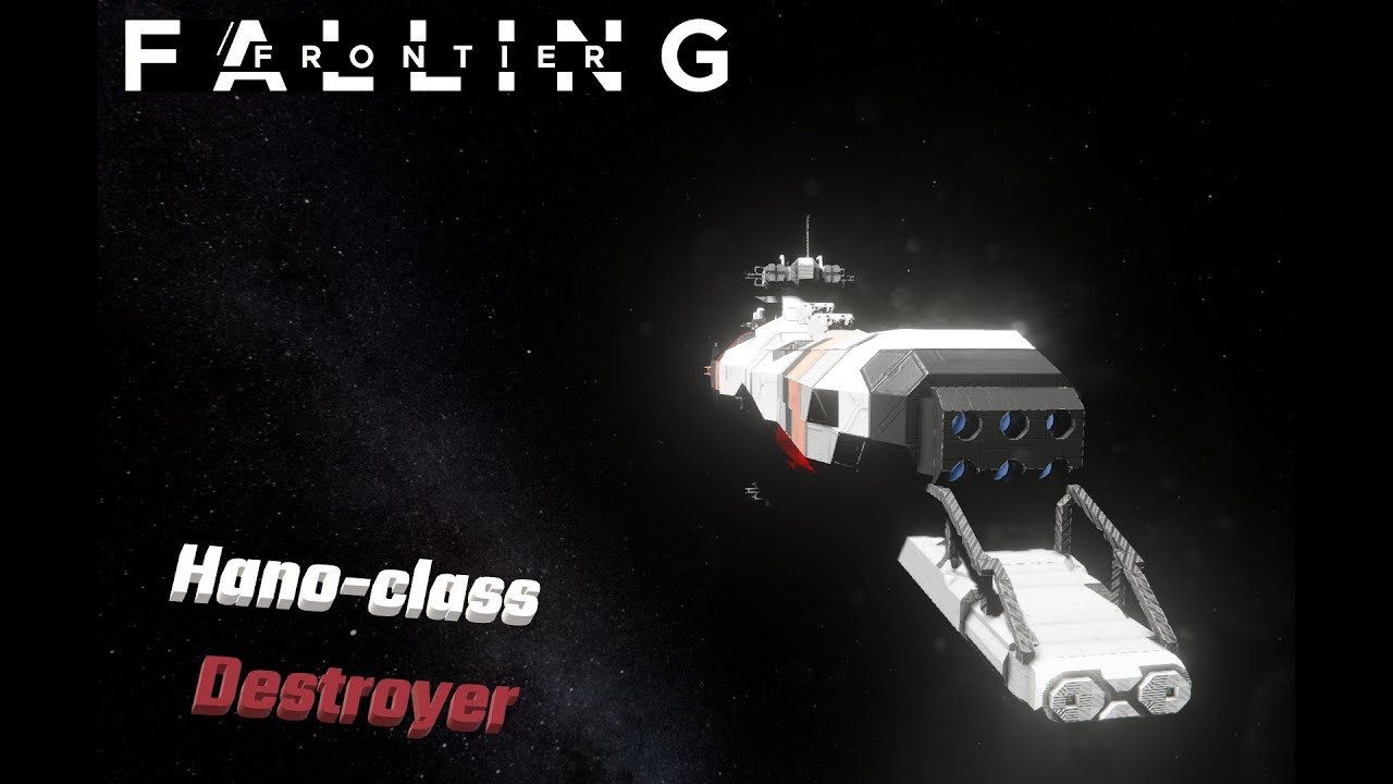 [SPACE ENGINEERS] Showcase I Hano class Destroyer I Falling Frontier ...