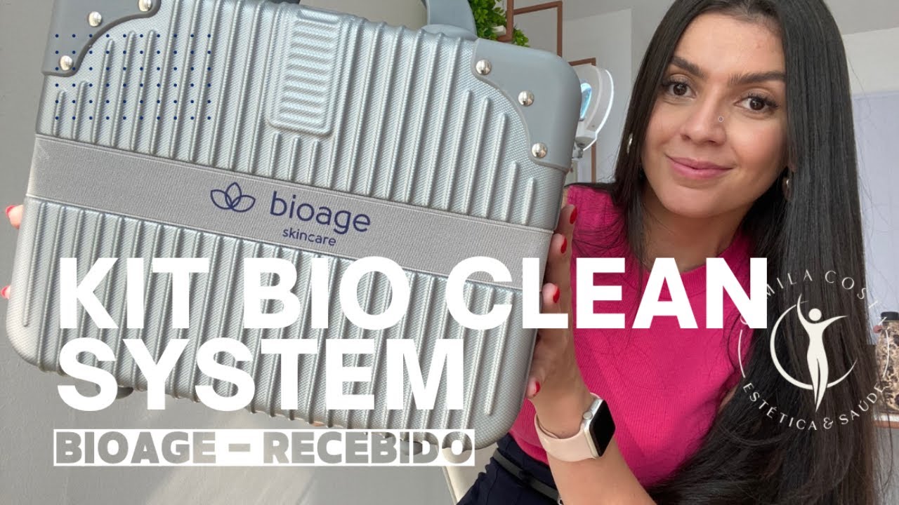 KIT BIO CLEAN SYSTEM PRO - Recebido Bioage - YouTube