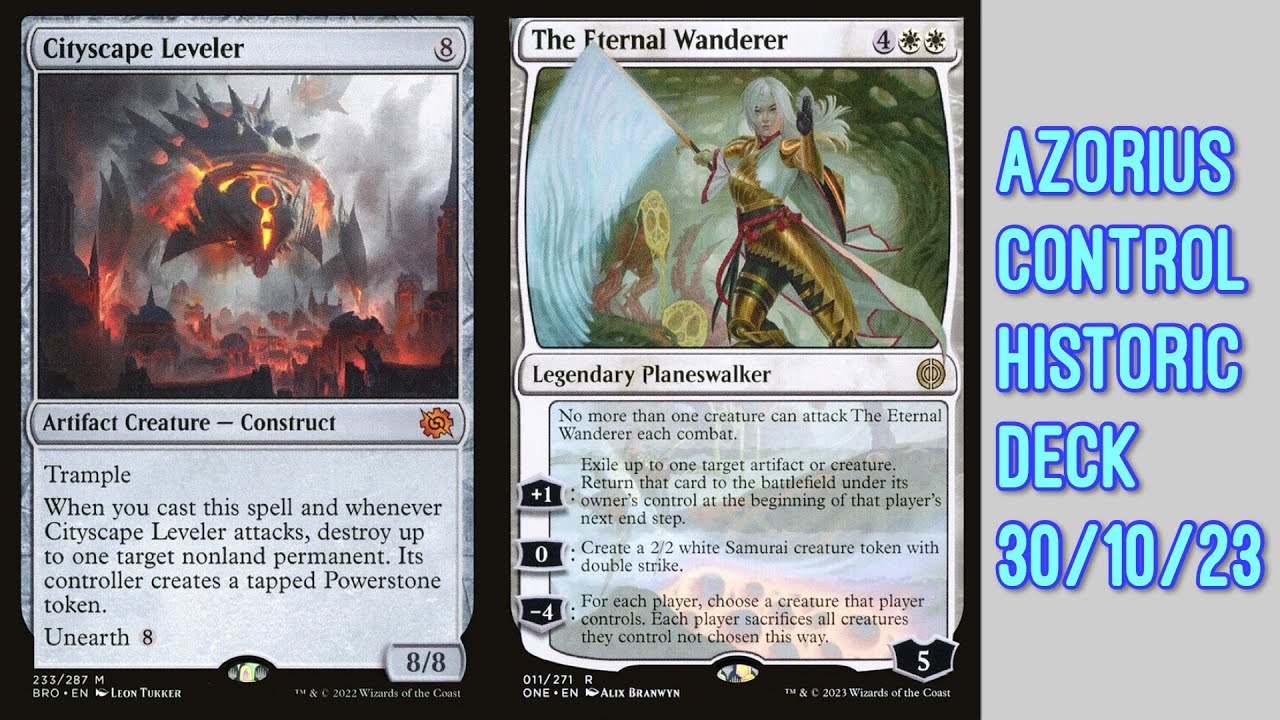 Magic the Gathering Arena AZORiUS CONTROL HISTORIC DECK * Gameplay by ...