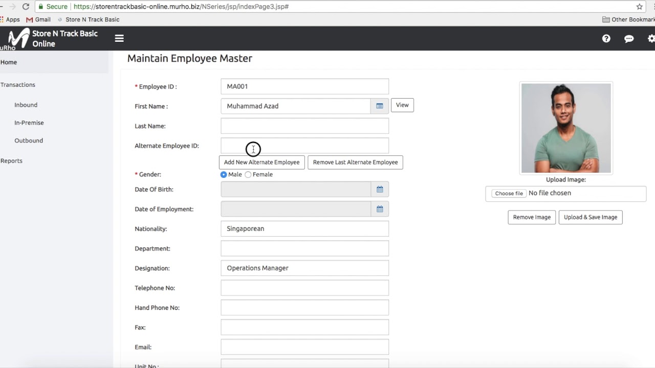 MuRho Store N Track Basic Tutorial 4 - Employee Settings - YouTube