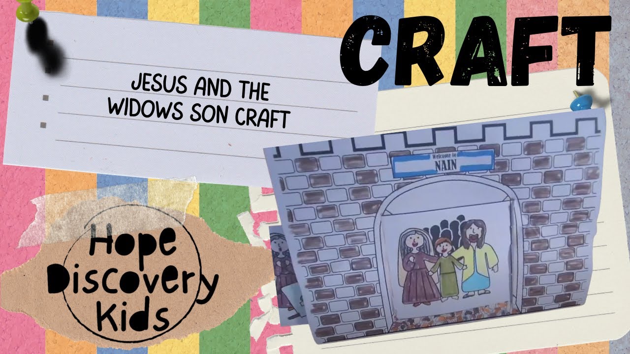 Safe | Jesus and the Widow’s Son | Kids Craft - YouTube