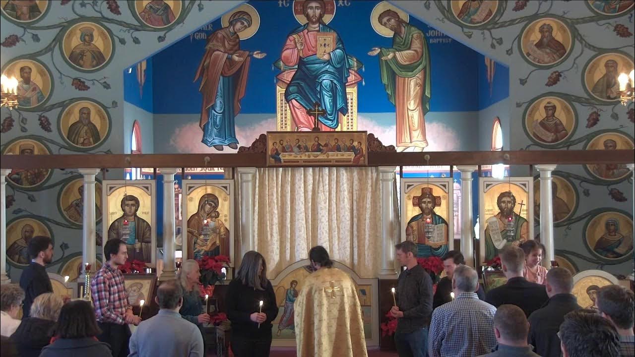 Orthros &Divine Liturgy 1/5/24 - YouTube