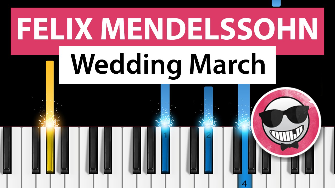 Wedding March (Felix Mendelssohn) - Piano Tutorial - How to Play - YouTube