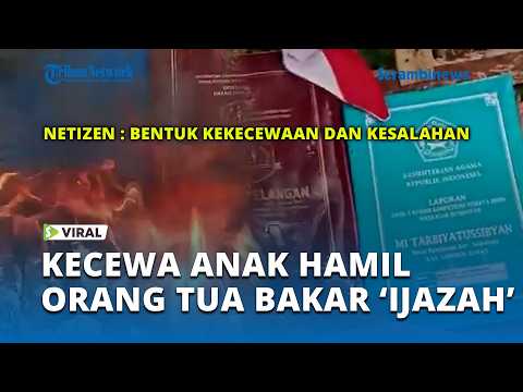 Viral di NTB! Orang Tua Diduga Bakar Ijazah Anak karena Hamil Saat Masih Sekolah