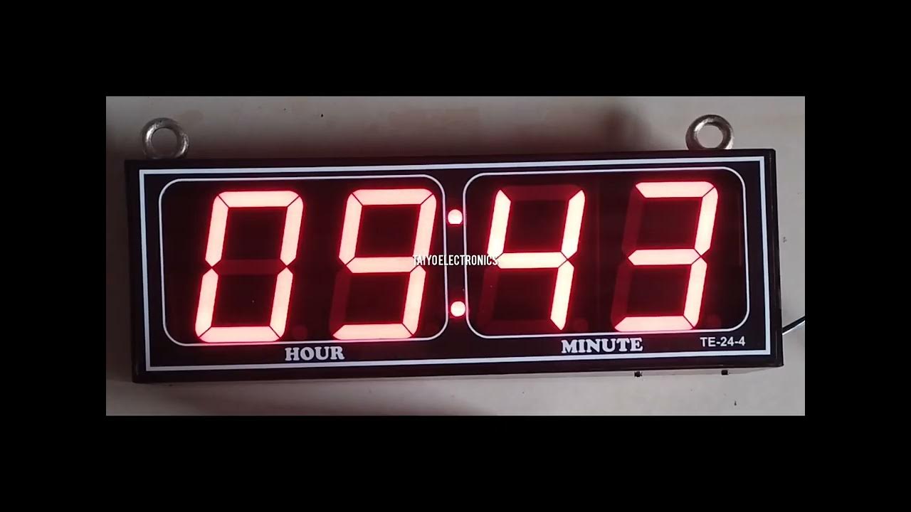 DIGITAL CLOCK - YouTube