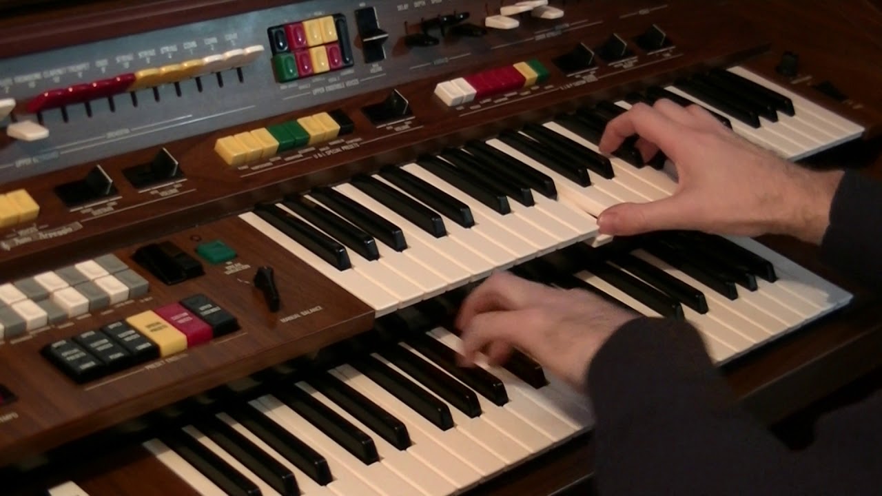 Sometimes from Champions film - Grand National - on Yamaha Electone C ...