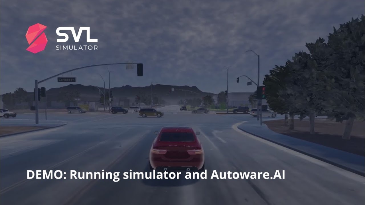 SVL Simulator Demo: Running simulator and Autoware.AI - YouTube