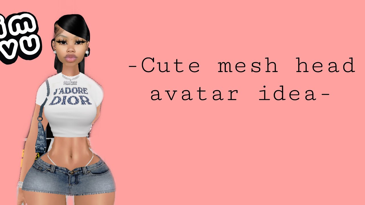 Imvu mesh head avatar tut - YouTube