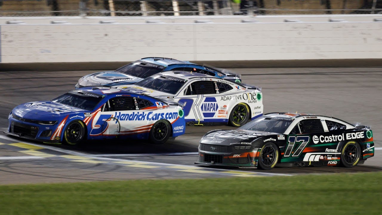 NASCAR Crazy Finishes - YouTube