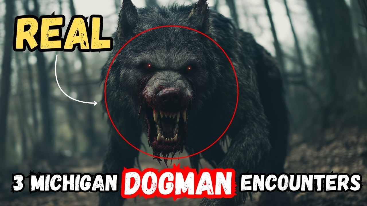 3 Scary Michigan DOGMAN Encounters - YouTube