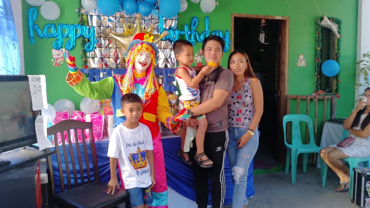 Birthday party clown 2022 Prince @7 Brgy Cawit Magallanes Sorsogon ...