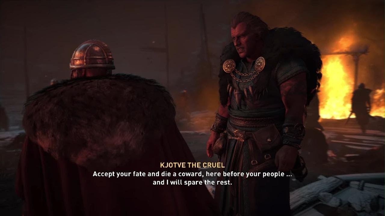 Assassin's Creed Valhalla: Kjotve The Cruel Kills Eivor's Parents Varin ...