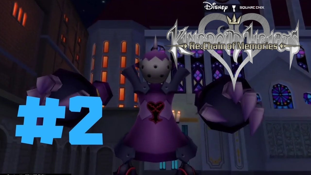 FIRST BOSS! | Kingdom Hearts Re : CoM - Part 2 - YouTube