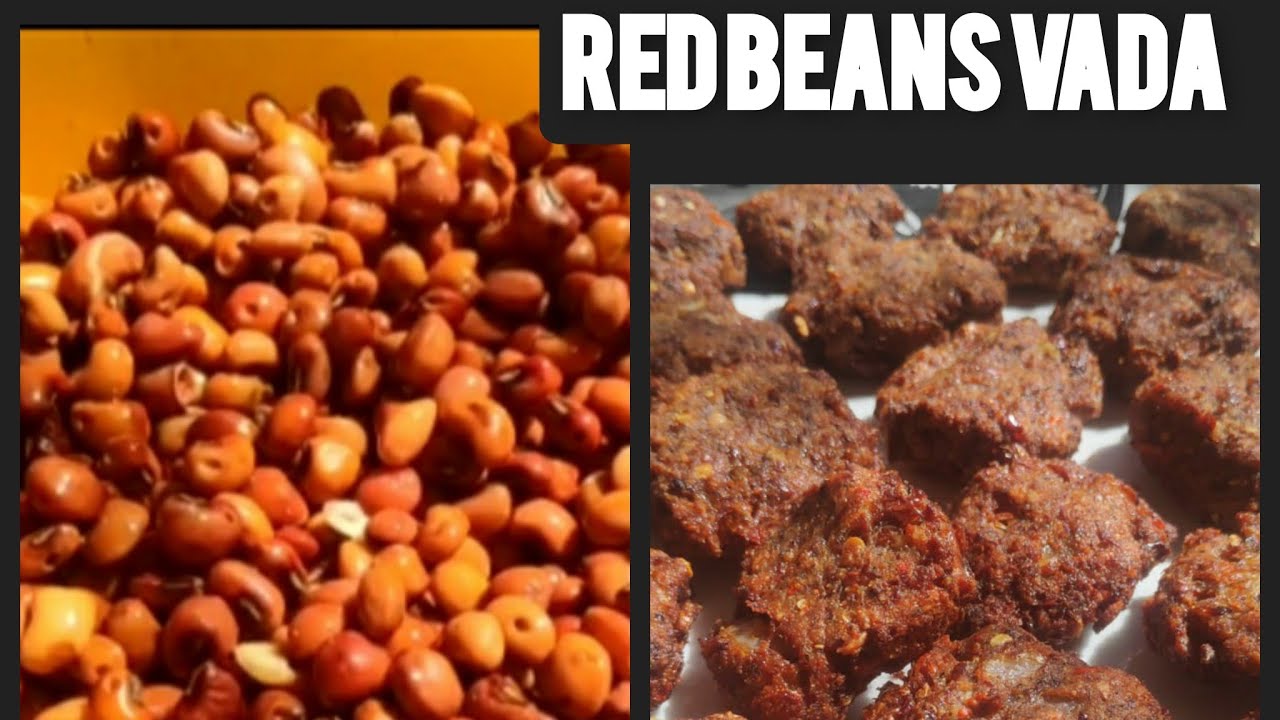 Red bean vada| Red bean recipe | Red bean mochi | காராமணி வடை | Rajma ...