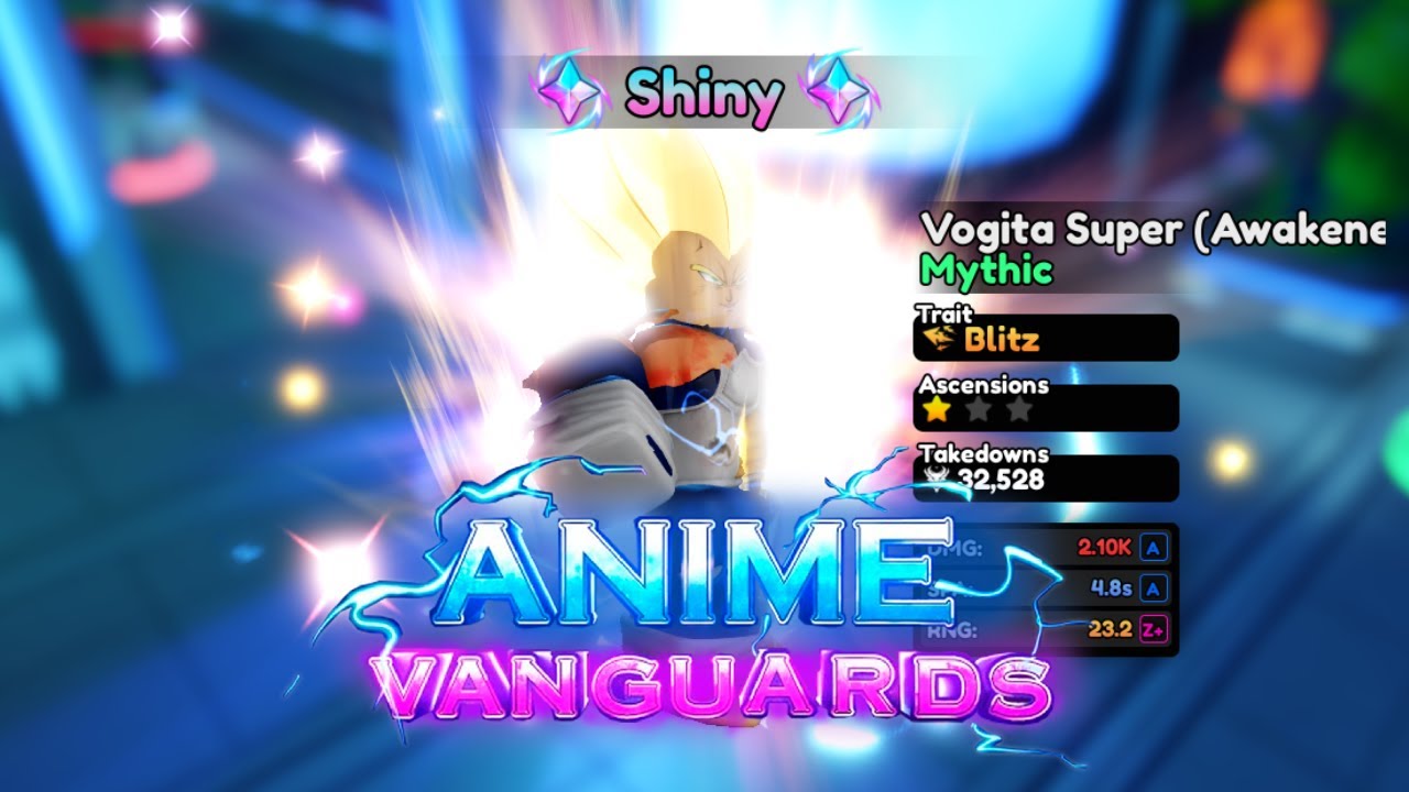 Vogita Super EVO 50 LVL | Anime Vanguards | Roblox - YouTube