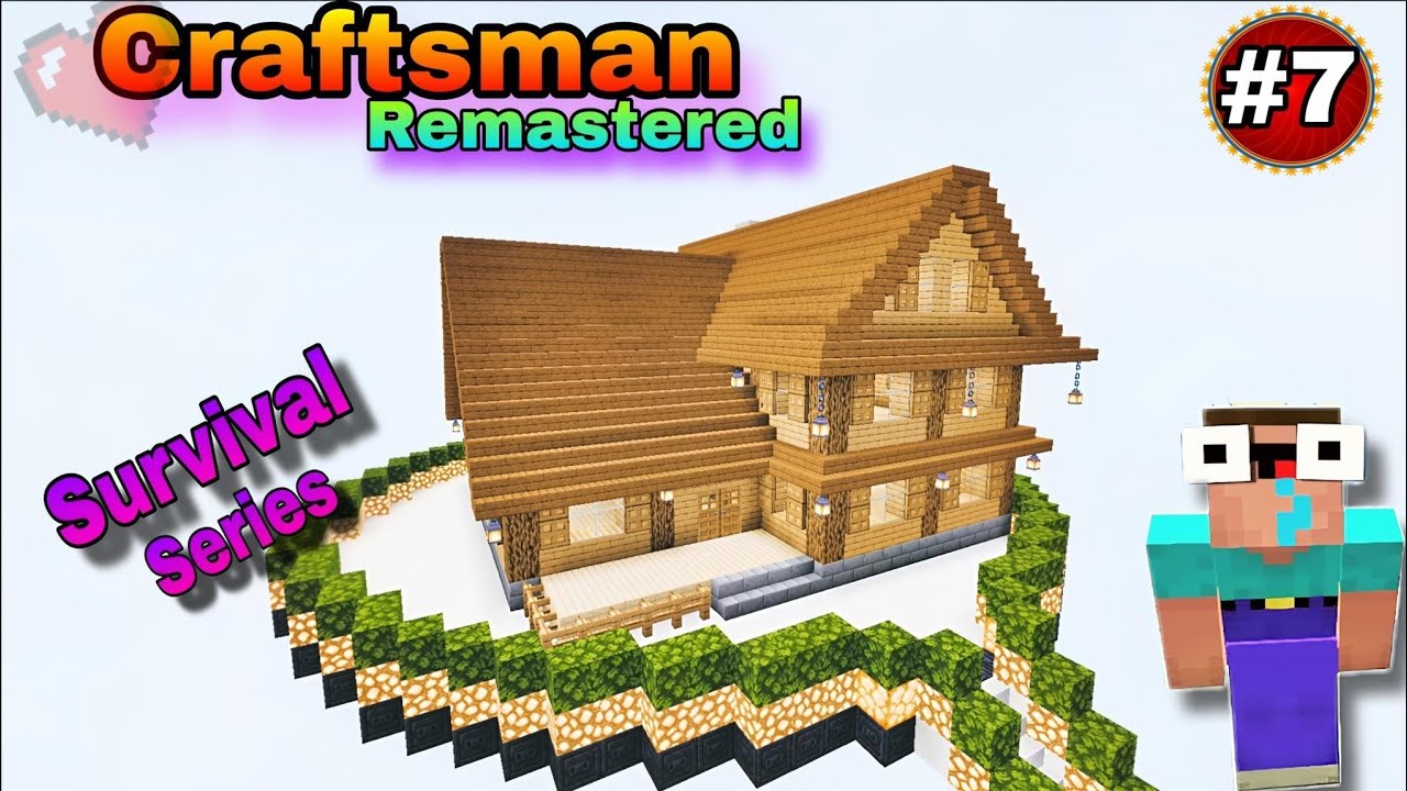 🏠 "Finally! Mera Dream House Craftsman Remastered Mein 😍 | Part 7 ...