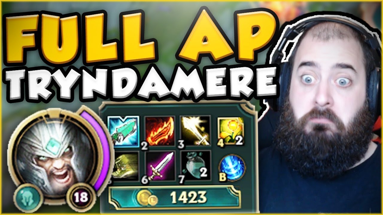 FULL AP TRYNDAMERE? YOU WON'T BELIEVE THIS BURST! AP TRYNDAMERE TOP ...