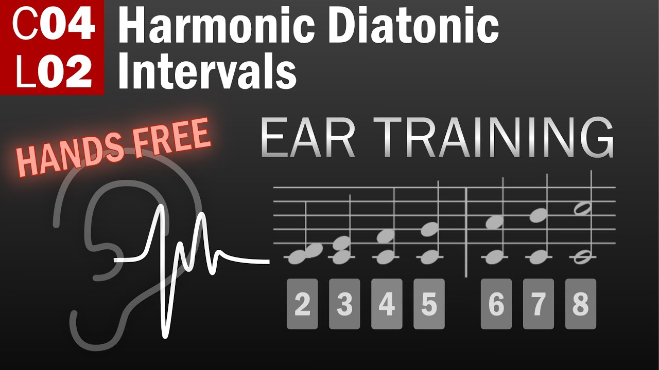 C04 L02 Harmonic Intervals - 2, 3, 4, 5, 6, 7, 8 - Hands Free ...