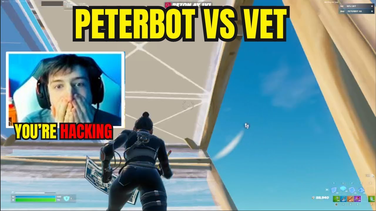 Peterbot VS Vet 1v1 TOXIC Fights - YouTube