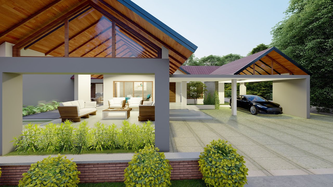 The Mountain Marquee House I Kerala House Design I Nazimshah Architects ...