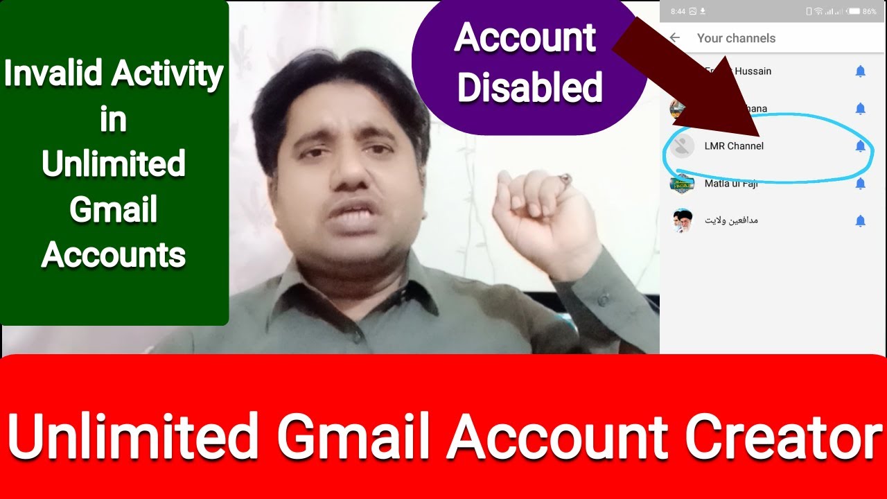 unlimited account creator 😱🔥 |how to make unlimited gmail accounts ...