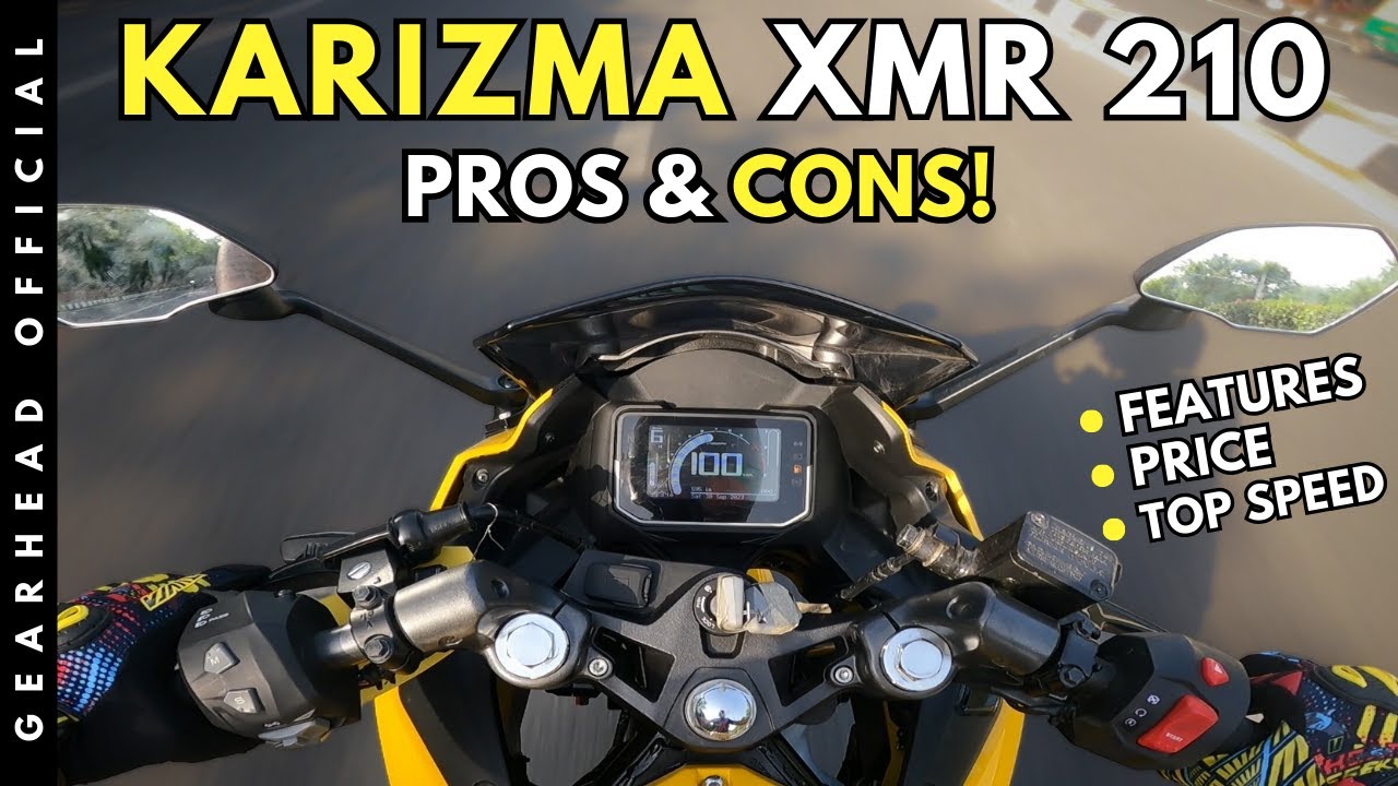 Hero Karizma XMR 210 | Ride Review | Pros and Cons | Top Speed Test ...