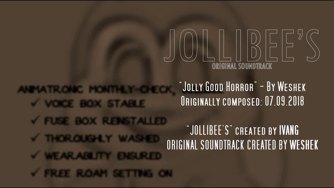 Jolly Good Horror • Jollibee's Soundtrack