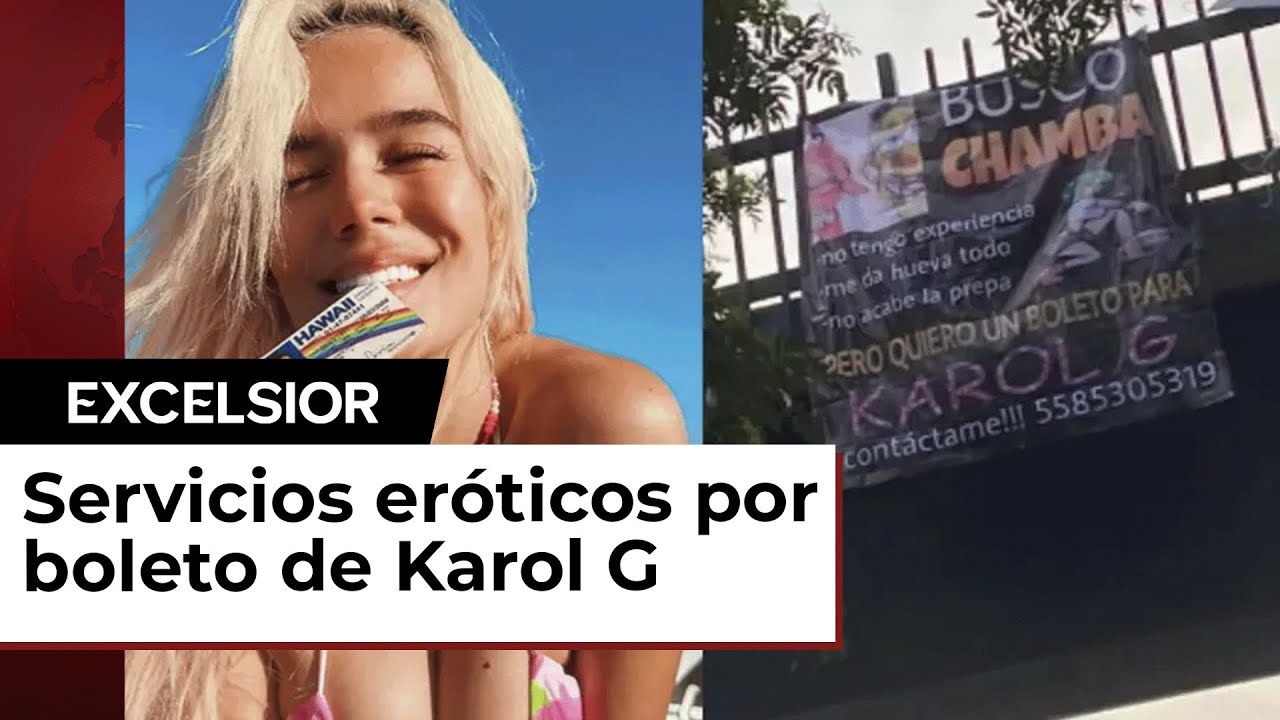 ¡Por boletos de Karol G! Fanáticos ponen carteles en CDMX; ofrecen ...