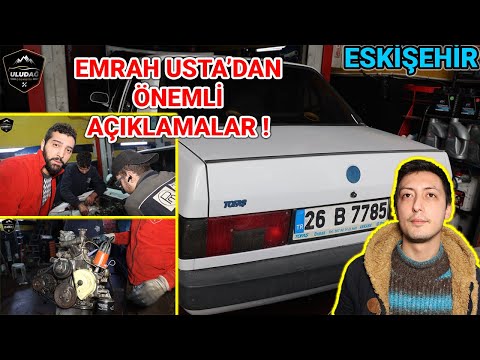AŞIRI YAĞ YAKAN ARABAYA MOTOR REKTEFİYE YAPTIK ! (Tofaş Şahin 1.6 Şanzıman Yenileme)