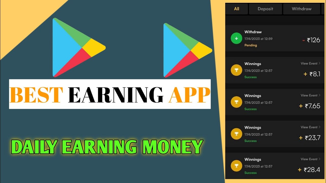Best earning application || Daily earning application || refer earning ...