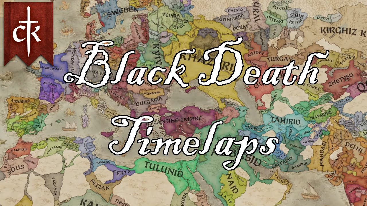 Black Death Timelapse | Crusader Kings 3 - YouTube