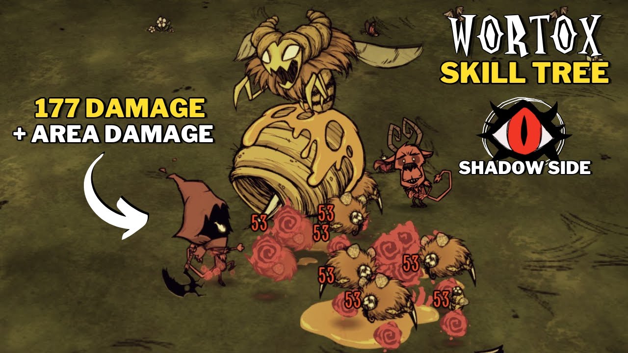 SHADOW WORTOX IS INSANE, 177 DAMAGE!! Bee Queen in 3 min - Don't Starve ...