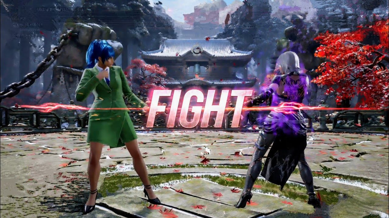 Zafina fights MIND READER Azucena in Tekken 8 - YouTube