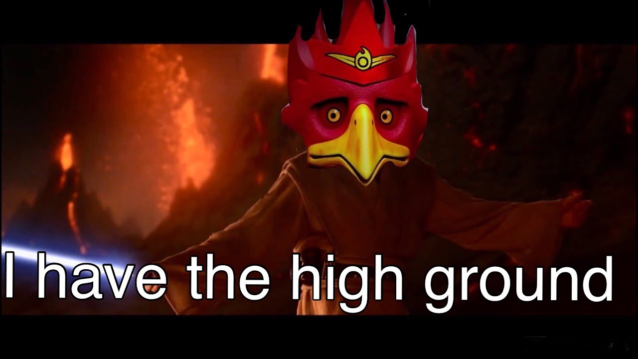 I have the high ground | Lego Chima | (meme) - YouTube