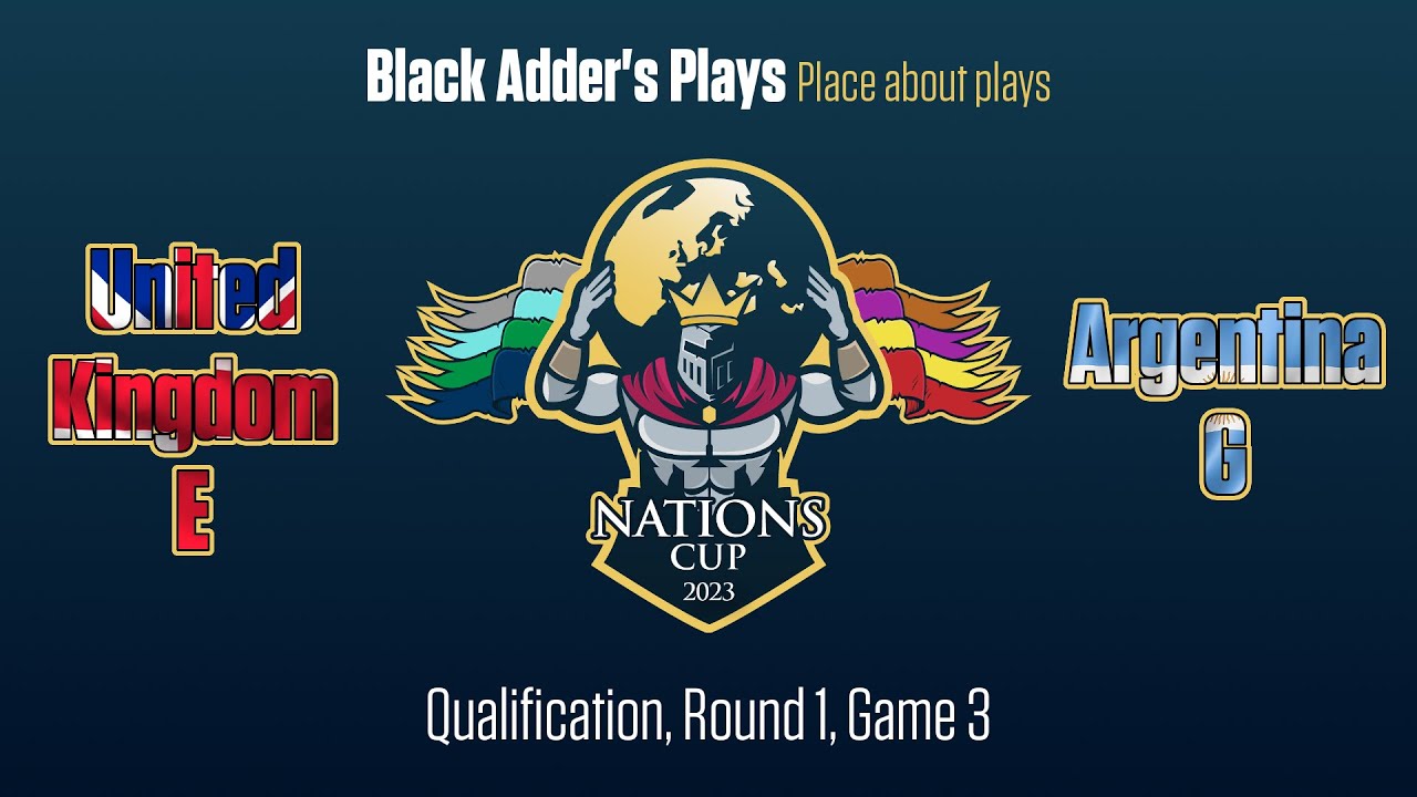Nations Cup 2023, Qualification, R1 - United Kingdom E vs. Argentina G ...