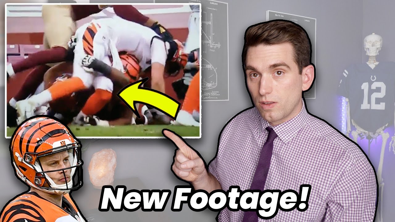 *NEW FOOTAGE* The Exact Moment Joe Burrow Tears ACL & Rare Insight Into ...