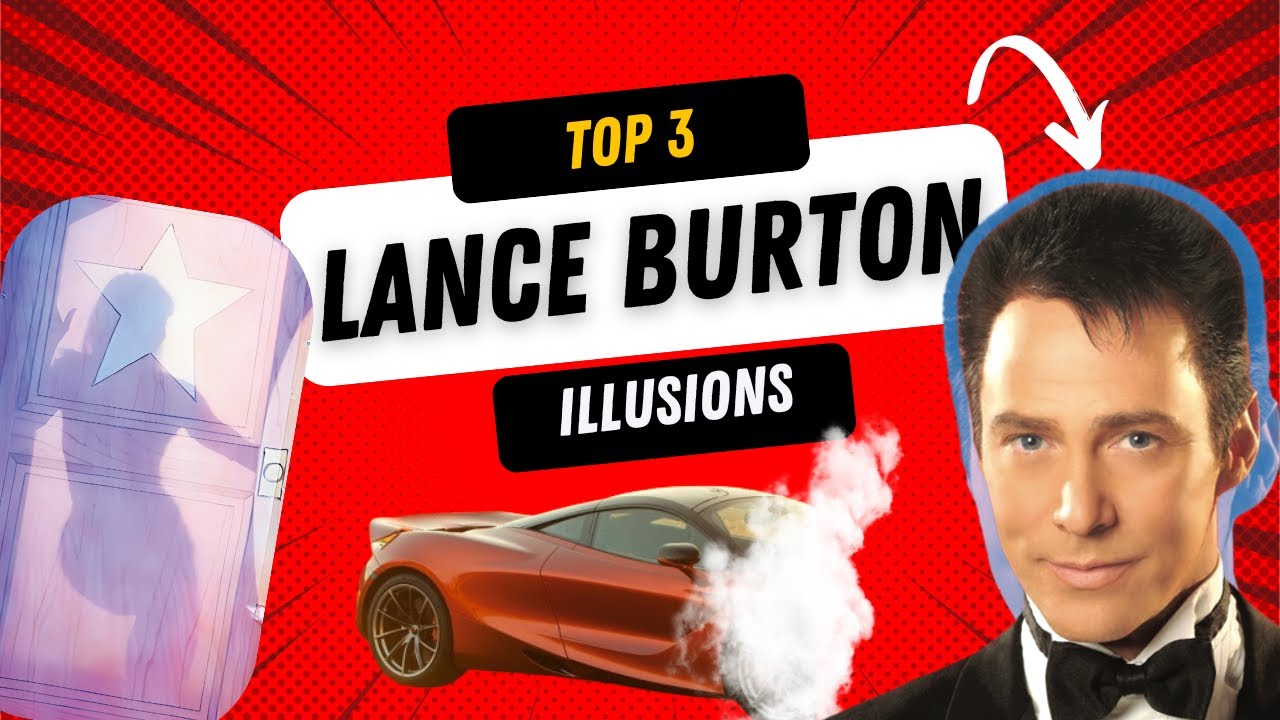 Magic Breakdown - The 3 Greatest Lance Burton Illusions #magicians # ...