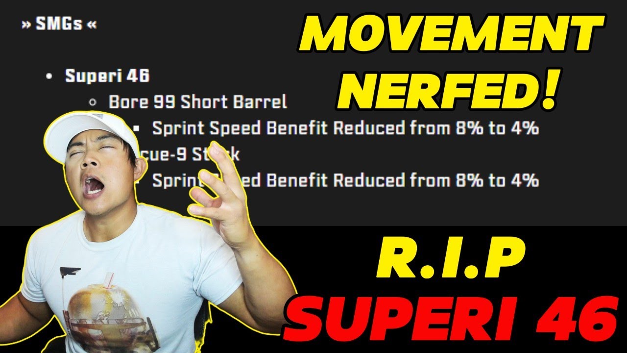 SUPERI 46 MOVEMENT NERFED! NEXT MOVEMENT SMG META WILL BE?! | WARZONE ...