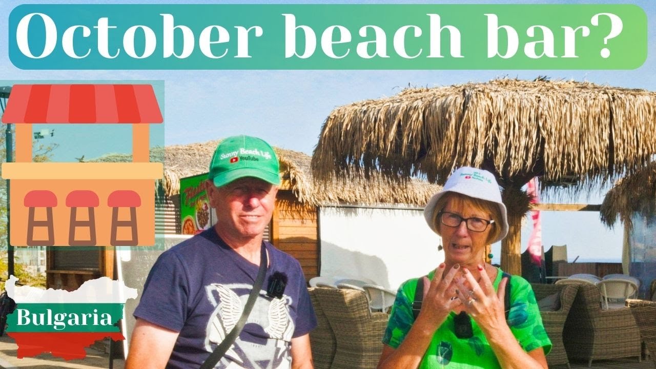 Bulgaria. Amazingly, October beach activity in Sunny Beach! - YouTube