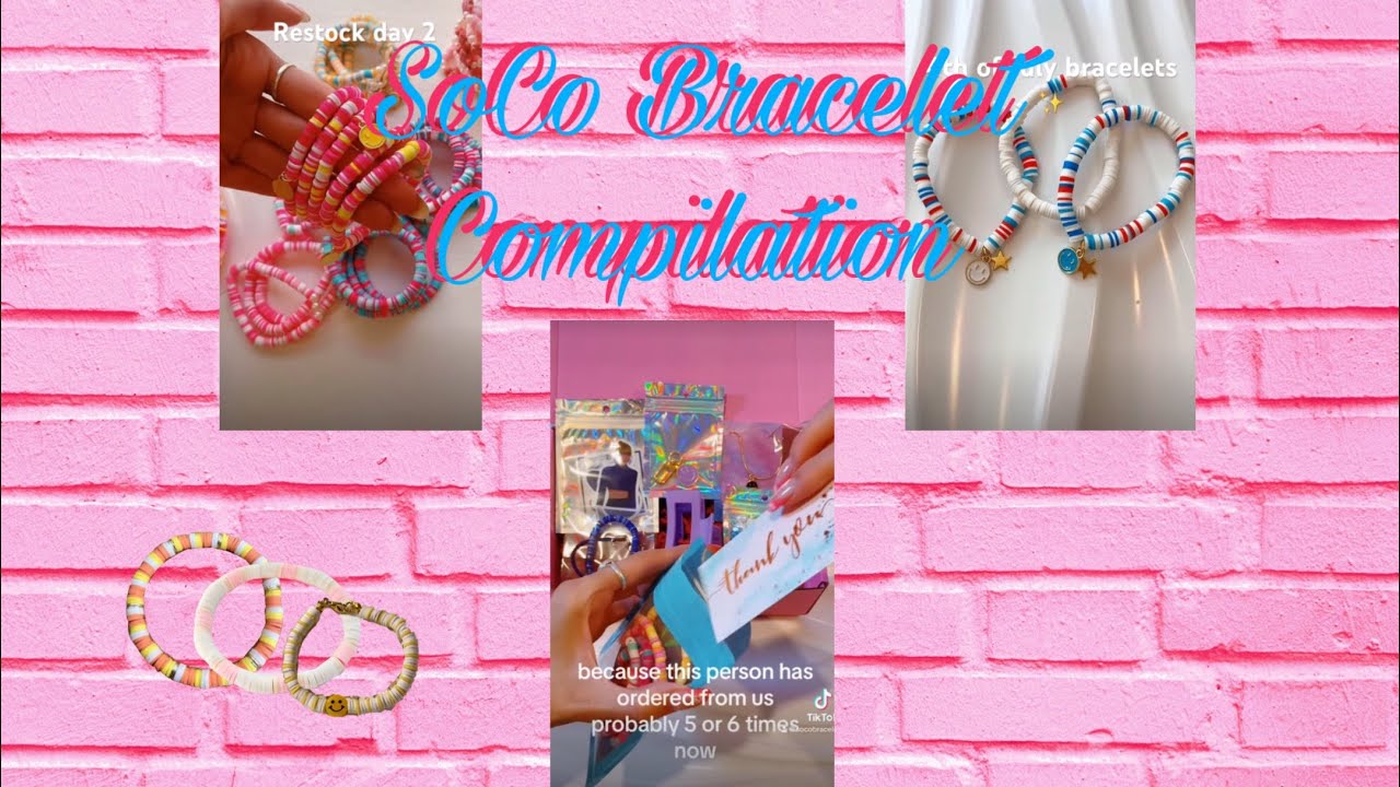 SoCo Bracelet Clay Bead Compilation! 🕊️🦕 - YouTube